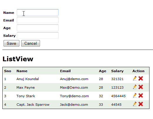Efficiently Paging Through Data Using The Asp Net Listview Control ... Efficiently Paging Through Data Using The Asp Net Listview Control ...